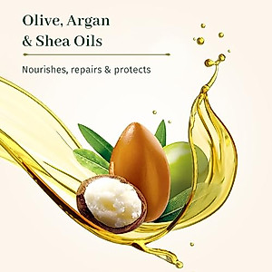 Le Petit Olivier Nutrition Cream Shampoo - Olive, Shea, Argan Oils - Repairs Dry, Damaged Hair - Enriched With Natural Origin Ingredients - Free Of Silicone - 8.45 oz