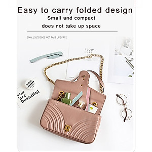 Eyebrow repair tool, foldable facial lint razor (9 pieces), hair removal knife for eyebrows and peach fuzz, universal facial razor for men and women