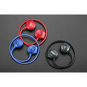 ULlife Me-300S: Lightest Foldable Bone Conduction Headphones, Waterproof Open-Ear Bluetooth Sport Headphones, Foldable Wireless Earphones for Workouts and Running, Built-in Mic, with Ear Hooks (Black)