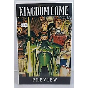 DC Comics 1996 KINGDOM COME PREVIEW SPECIAL Alex Ross #0 Fine Justice League
