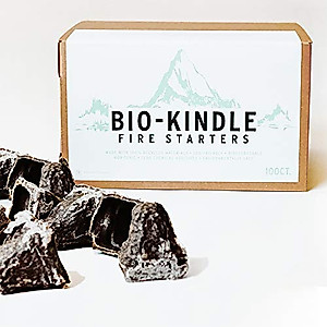 Firestarter, Charcoal Starter Cubes - Waterproof, Easy Light, Eco Friendly | Fire Starters for Campfires, Grill, Fire Pit, BBQ Charcoal Chimney, Pizza Oven, Fireplace