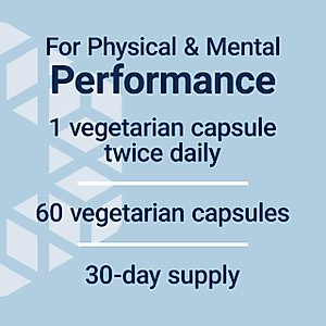 Life Extension Rhodiola Extract, Rhodiola rosea supplement, standardized extract, promotes physical and mental performance, gluten-free, non-GMO, vegetarian, 250 mg, 60 capsules