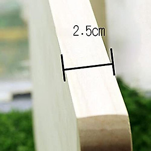 GULRUH Wood Cutting Boards for Kitchen, Thick Wooden Cutting Board for Kitchen, with Handle, Durable and Simple to Clean, can Cut Fruit, Meat