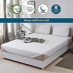 MUUEGM Full Size Mattress 8 Inch, Gel Infused Memory Foam Mattress for Cool Sleep,Pressure Relief,Bed in a Box,Medium Firm Mattress,CertiPUR-US Certified