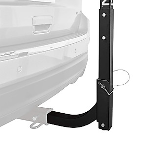 Allen Sports Deluxe 5-Bike Hitch Mount Rack, Model 552RR-R , Black, 2-Inch Receiver