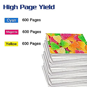 MM MUCH & MORE Compatible Color Ink Cartridge Replacement for Brother LC-103XL LC103XL LC103C LC103M LC103Y to Use for DCP-J152W MFC-J245 MFC-J285DW (Cyan, Magenta, Yellow)