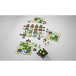 Ravensburger Minecraft: Builders & Biomes Strategy Board Game, 2-4 players, Ages 10 & Up