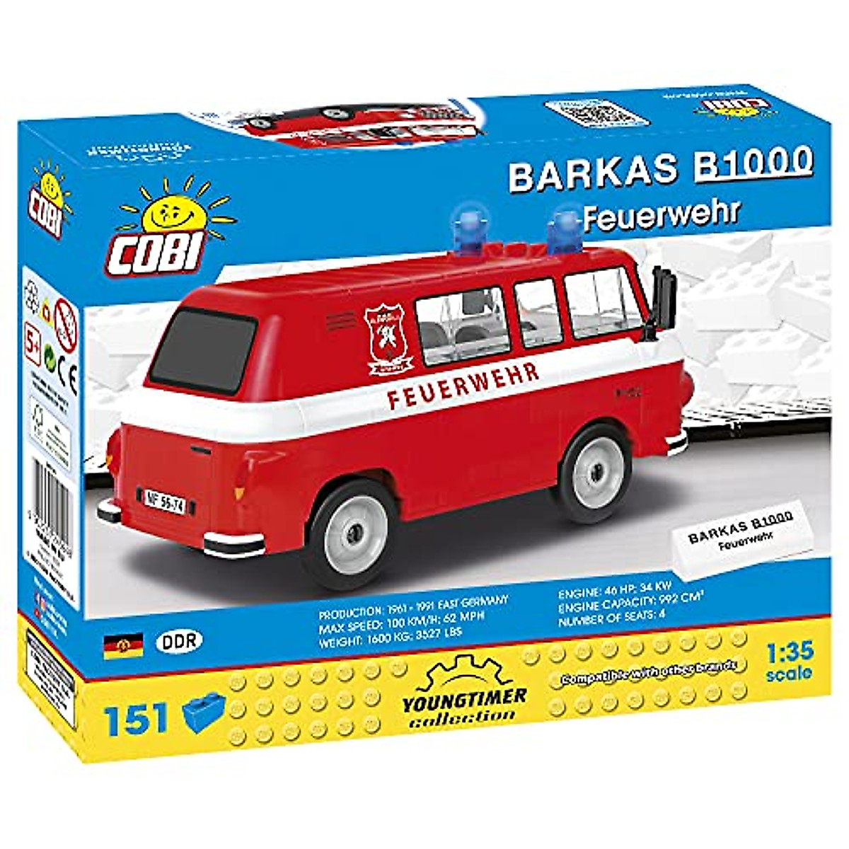 COBI Barkas B1000 Feuerwehr