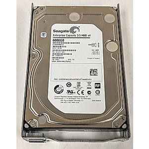 Seagate ST6000NM0014 6TB Enterprise Desktop Hard Disk Drive - 7200 RPM SAS 12Gb/s 128MB 3.5"