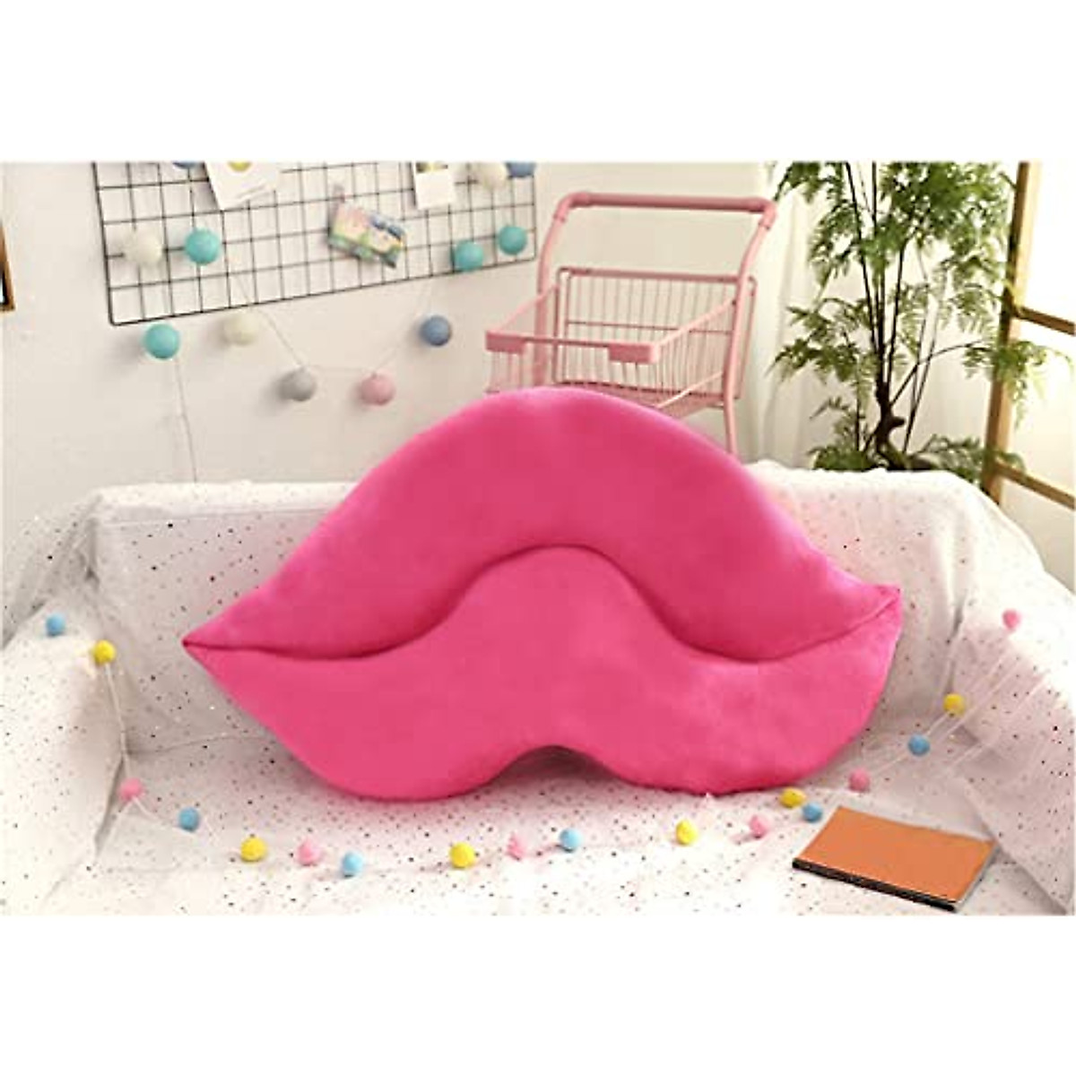 AZCHEN Bed Sofa Cushion Cushion Floor Pillow Decorative Throw Pillow Furniture seat Cushion (19.6 in, Pink)