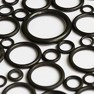 O-Ring - Replacement Part # T&S Brass 010389-45 Plunger O-Ring for 3-Tier Sink Drain, Twist Waste Drain Valve Rubber Stopper Oring(6-Pack)