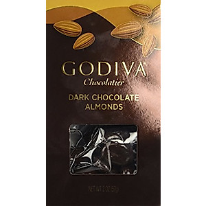 Godiva Choc Drk Almond, 2 oz