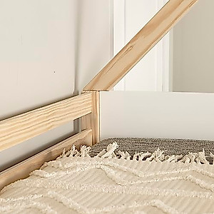 South Shore Sweedi, Twin Bunk Bed, Natural Wood