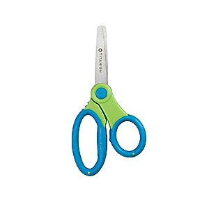 Westcott Kids Titanium Bonded Scissors, Pointed, 5", Color Varies (15987)