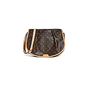 Louis Vuitton Women's Pre-Loved Monogram Menilmontant Bag, Brown, One Size