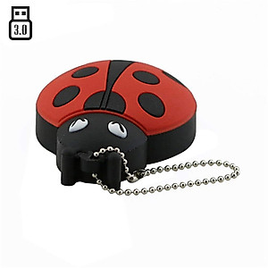 8GB Ladybug Model USB 3.0 Flash Drive Flash Drive 3.0 Thumb Drive USB Jump Drive Memory Stick Zip Drive USB Drive - Red