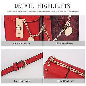 MKF Collection Small Crossbody Bag Cell Phone Purse for Women Card Slots – Vegan Leather Cellphone Bag Case by Mia K