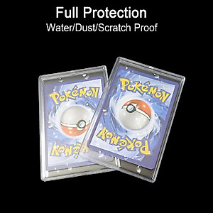 tutata Full Protect Trading Card Holder 10 PACKS Rigid Baseball Card Case for Standard Cards