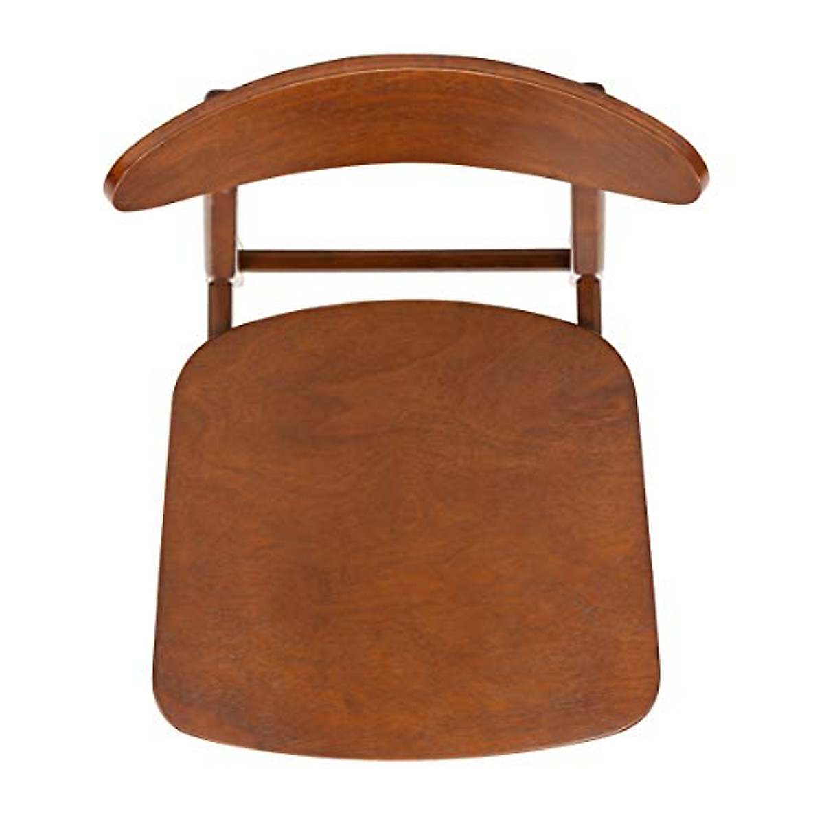 Safavieh Home Lucca Retro Walnut Dining Chair, Set of 2