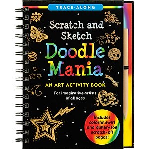 Doodle Mania Scratch & Sketch (Art, Activity Kit) (Trace-Along Scratch and Sketch)