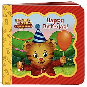 D​aniel Tiger Happy Birthday​: Little Bird Greetings, Greeting Card Board Book with Personalization Flap, Gifts for Birthdays