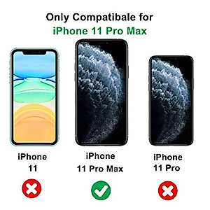 KERZZIL Luxury Sparkle Leopard Pattern iPhone 11 Pro Max Square Case, Slim Golden Glitter Translucent Soft TPU Silicone Protective Bumper Cases Cover Compatible with iPhone 11 Promax 6.5-inch(White)