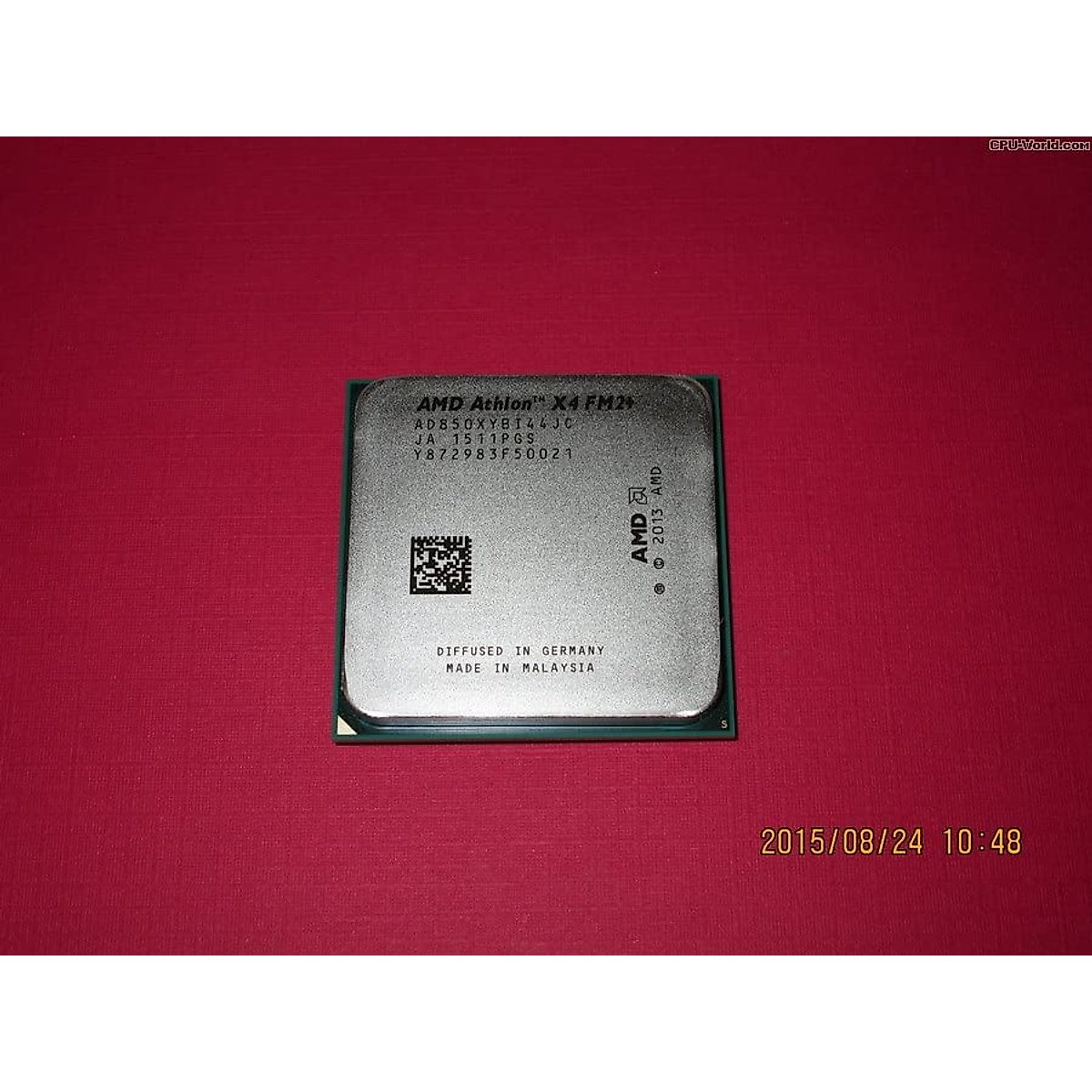 AMD Athlon X4 850 3.2 GHz Used Quad-Core CPU Processor AD850XYBI44JC Socket FM2+