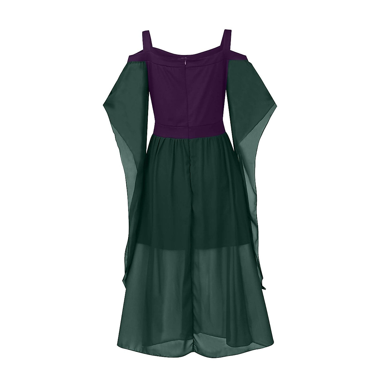 Renaissance Faire Costume Women Butterfly Sleeve Chest Braces Ren Faire Corset Little Red Riding Hood Costume Women Costume for Women Renaissance Accessories Women Black Gothic Dress（2-Navy,5X-Large）