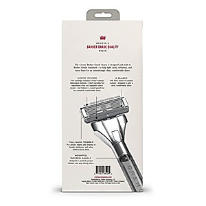 Cremo Astonishingly Superior Barber Grade Refillable System Razor