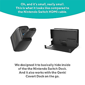 Human Things GENKI ShadowCast - Easily Connect and Play Game Consoles on The Laptop, Smallest Capture Card with Great Performance