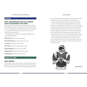 Football Biographies for Kids: The Greatest NFL Players from the 1960s to Today (Sports Biographies for Kids)