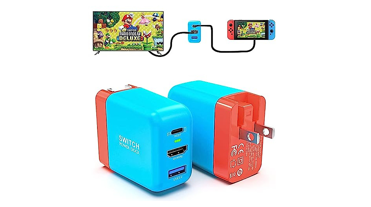 Mirabox Portable Switch Dock - Fast Charging & 4K Output