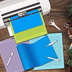 ReArt Cutting Mat for Cricut - StandardGrip 12x24 Inch 3 Packs and 12x12 Inch 5 Packs
