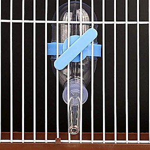 SPDD Automatic for Dogs Rabbit Hamster Food Bowl Water Drinker Dispenser,Pet Water Dispenser Water Drinking Bowl Hamster Feeder Drinking Fountains(Blue)