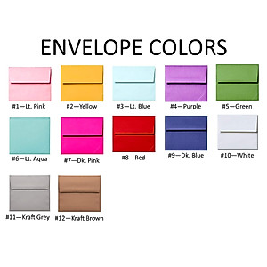 Purple Unicorn Note Cards with Envelopes, Personalized Stationery Set for Girls, Pack of 10 Folded Notecards