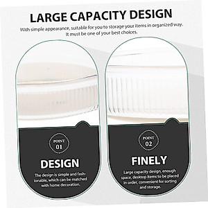 Zerodeko 3pcs rotatable Tray Plastic Trays for Food Plastic Food Tray Rotating Storage Rack Fridge Organizer for Refrigerator Seasoning Rotating Tray for Makeup Plastic Round Makeup Tray