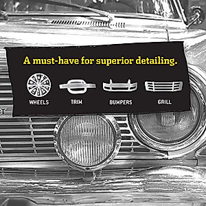 Tub O’ Towels Heavy Duty Chrome Wipes – Clean, Shine & Protect, 40 Count Wipes, TW40-CHR