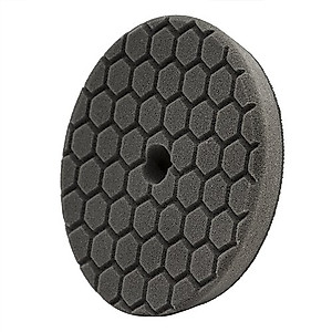Chemical Guys BUFX116HEX6 Hex-Logic Quantum Finishing Pad, Black (6.5 Inch Pad made for 6 Inch backing plates)