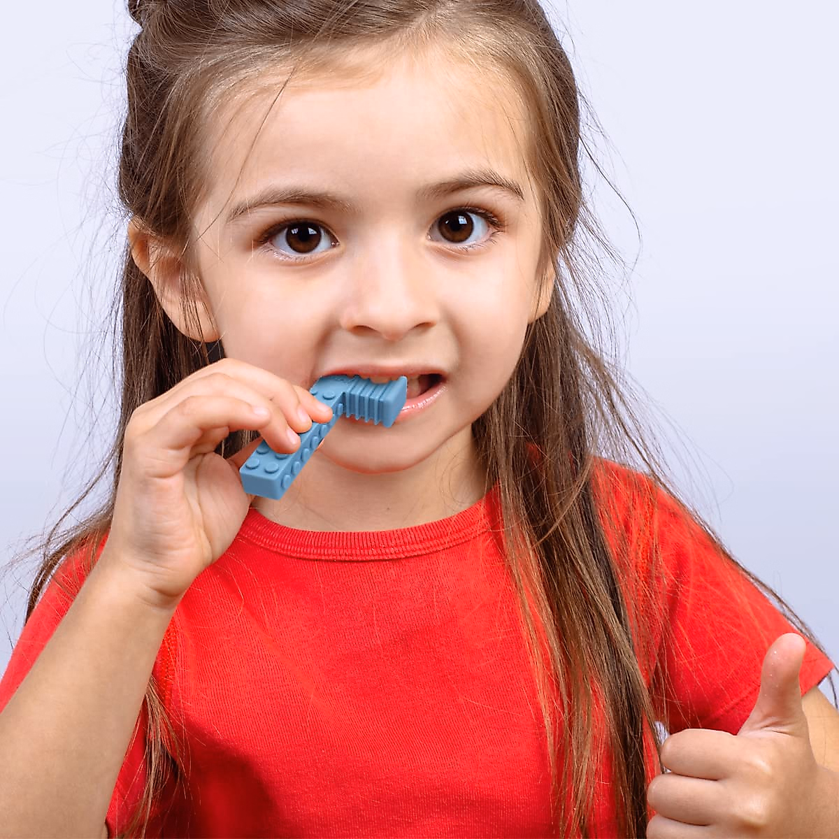 Xtra Tough Sensory Chew Toys for Autistic Children (3-12 Years Old), Teething, Oral Motor Stimulation, ADHD, SPD - Made for Moderate & Aggressive Chewers (2Pack)