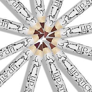 Matte Lip Liner Pencil, Professional Long Lasting Lip Liner Pencil Waterproof Lip Liners, Pack of 12