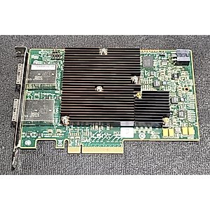 LSI Logic H5-25520-00 LSI Logic Controller Card H5-25520-00 9300-16e Single 16Port 12Gb/s SAS/SATA PCI-Express HBA Brown Box