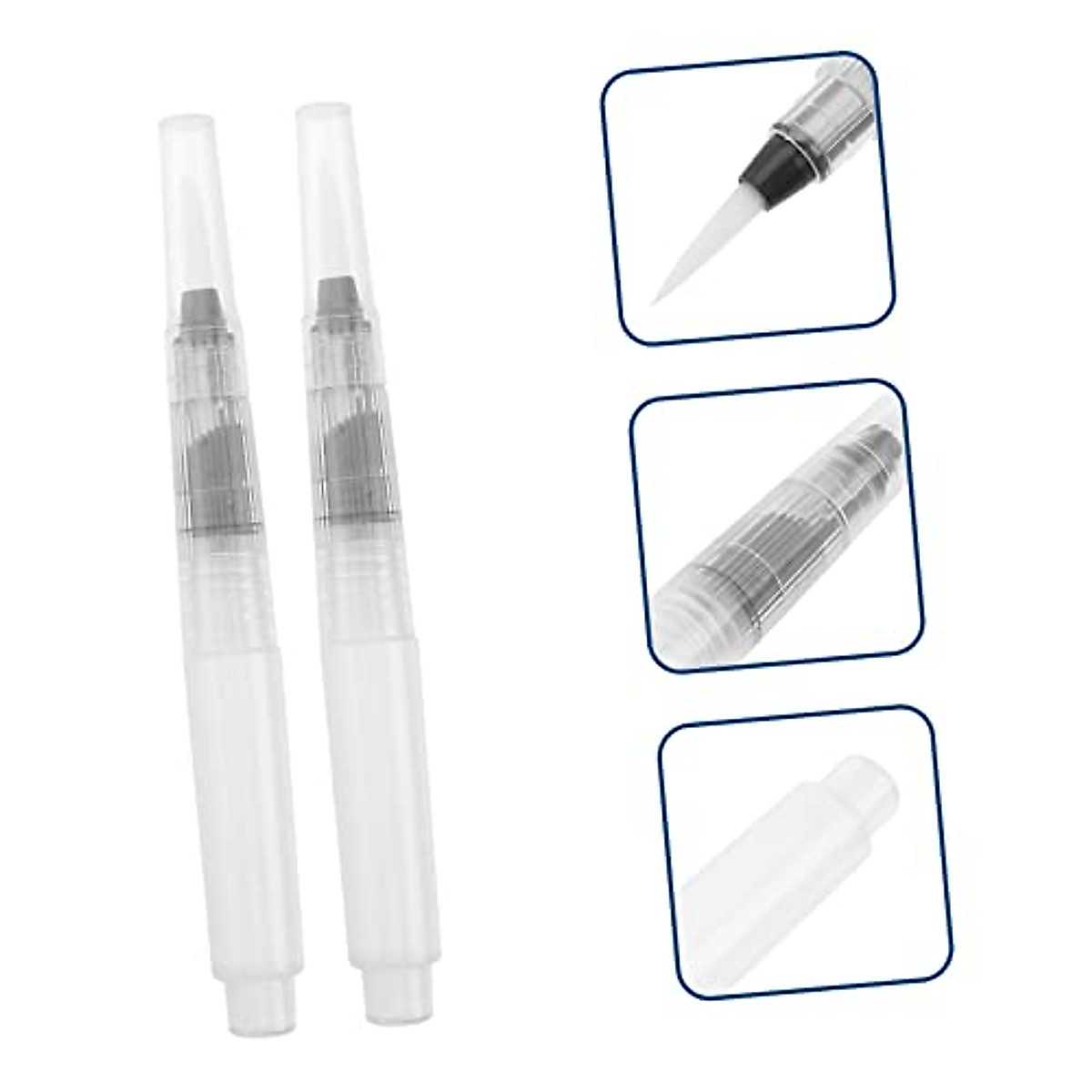 Suit 10pcs Paint Brushes Set Bulk Pencils Travel Set Pencils in Bulk Water Coloring Brush Set Refillable Flat Pen Writing Brush Water Brush Set of Brushes Colored Watercolor Brush