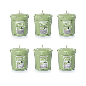 Yankee Candle Lot of 6 Vanilla Lime Votive Candles
