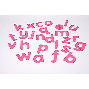 TickiT SiliShapes Trace Alphabet - Set of 26 - Transparent Silicone Letters With Traceable Broken Lines and Directional Arrows - Lowercase - Teach Letter Recognition and Formation