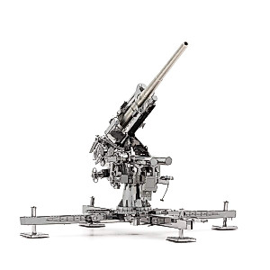Fascinations Metal Earth Premium Series German Flak 88 3D Metal Model Kit