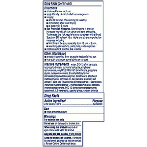 Coppertone Pure & Simple For Face SPF 50 Sunscreen Lotion, Zinc Oxide Mineral Sunscreen Lotion, Water Resistant, Hypoallergenic, Travel Size 2 Ounce