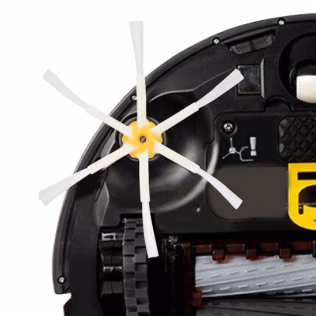 Mumusuki Upgraded Side Brushes Replacement Parts for IROBOT 500 600 700 Series