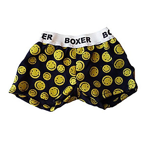 Smiley Face Boxer Shorts Teddy Bear Clothes Fit 14" - 18" Build-a-Bear and Make Your Own Stuffed Animals