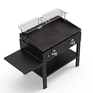 Yukon Glory Griddle Warming Rack - Designed for Blackstone Griddle 36" 1825 - New & Improved Design, One-Step Clip on Attachment (Not for Pro-Series)