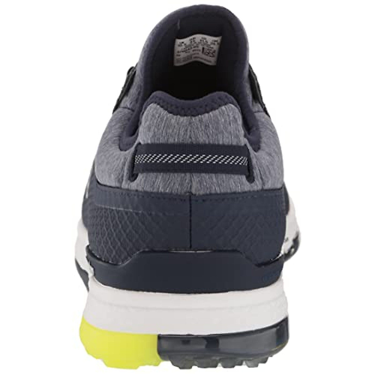 PUMA Golf Men's PROADAPT ALPHACAT DISC Golf Shoe, Peacoat-Puma Silver-Safety Yellow, 12